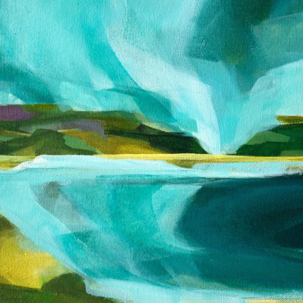 Across The Way Original Painting by Holly Roach - endemicworld