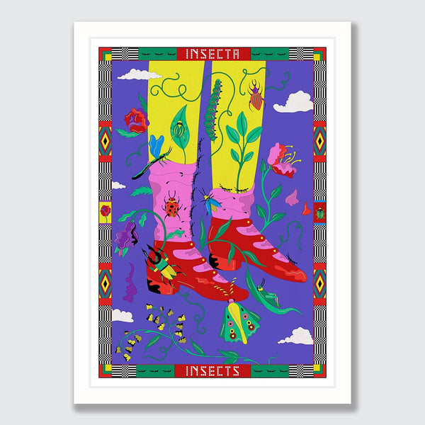 Insecta Art Print by Francesca Melis - endemicworld