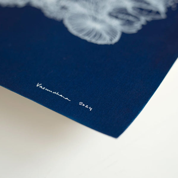 King of the Castle Cyanotype Original Artwork by Vasundhara Singh ...