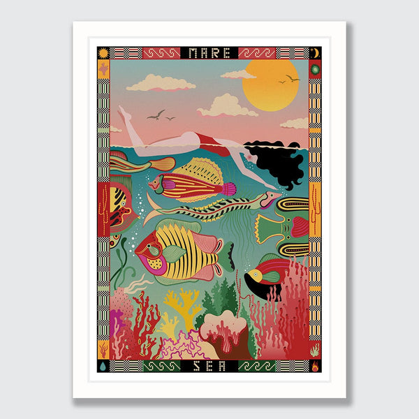 Mediterranea Art Print by Francesca Melis - endemicworld