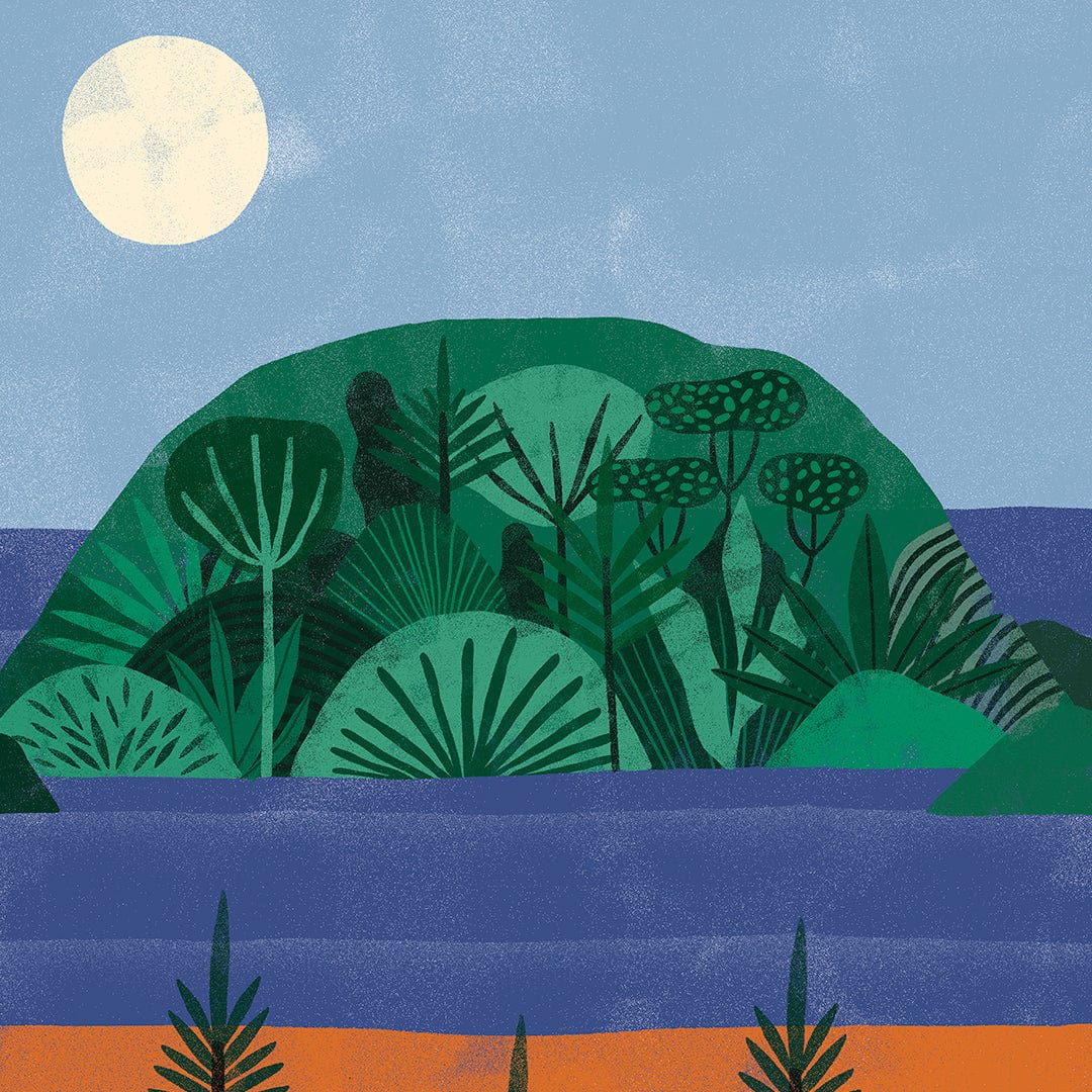 Moturiki Art Print by Agustina Shuan - endemicworld