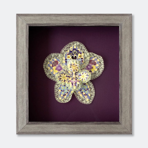 Purple Art Work / Purple Colour Wall Art, Prints & Paintings Tagged ...