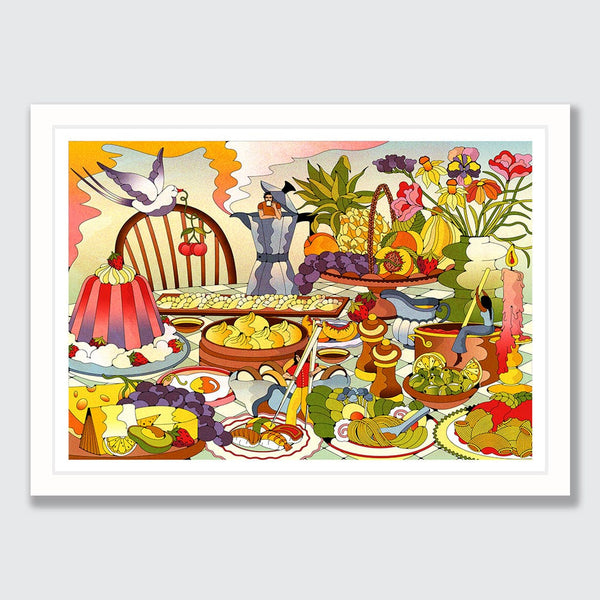 Potluck Art Print by Francesca Melis - endemicworld