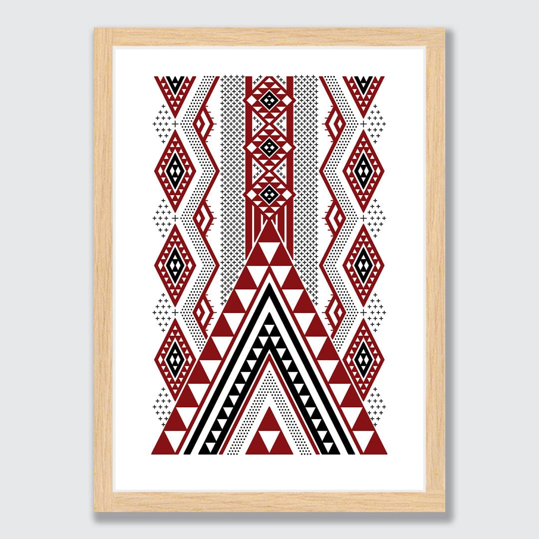 Purapura Whetū Limited Edition Art Print by Manawa Tapu (Tristan Marl ...