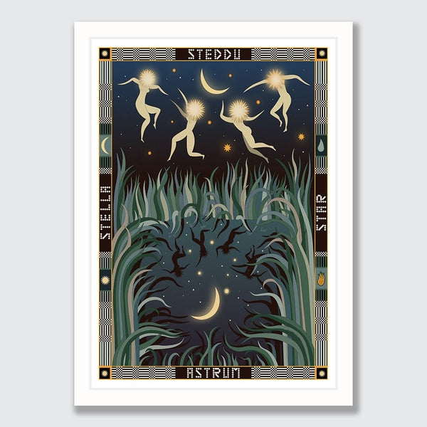 The Stars Art Print by Francesca Melis - endemicworld