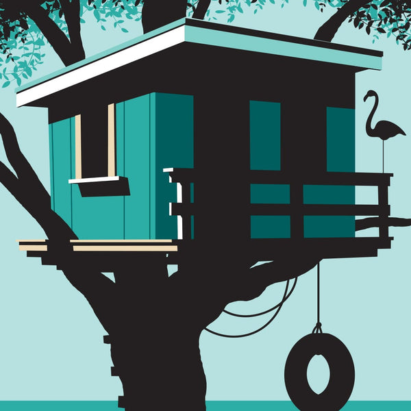 Tree Bach Art Print by Glenn Jones - endemicworld