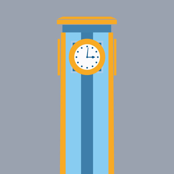 Motueka Clock Tower Art Print by Hamish Thompson - endemicworld