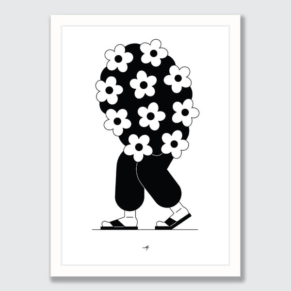 Daisy Boy Art Print by Matt Jennings - endemicworld