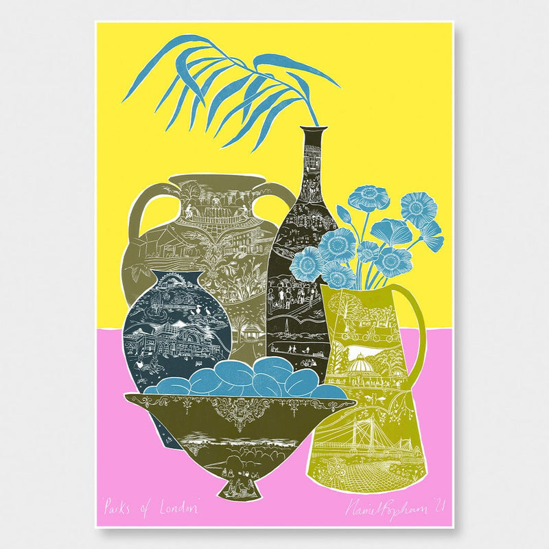 Parks of London Art Print by Harriet Popham - endemicworld
